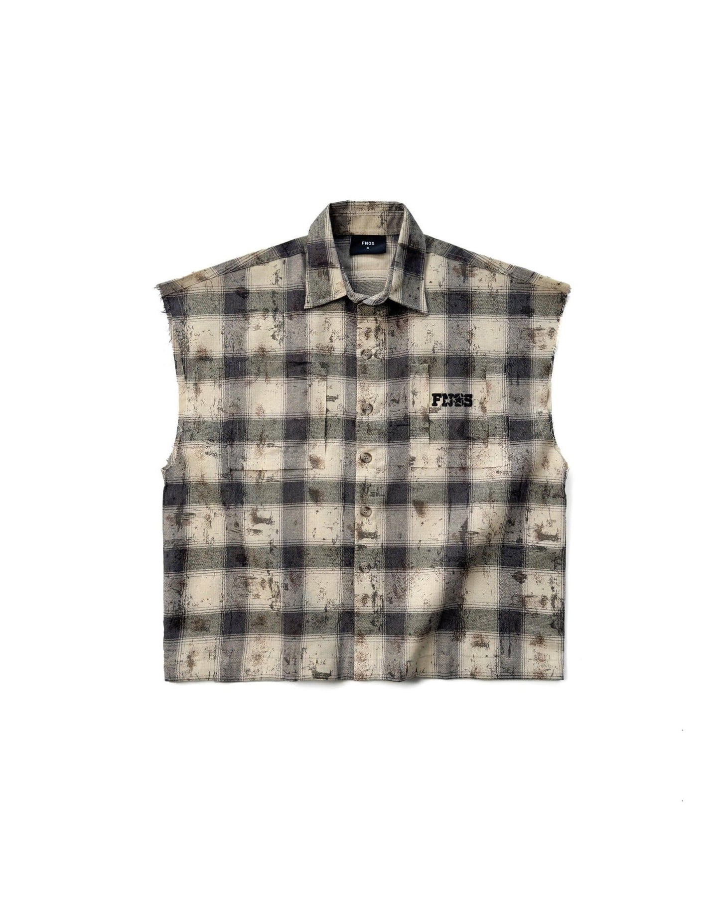 FNOS - Bat Cut Caro Shirt - Comfortable Tops - Daily Wear - Male – VSTU ...