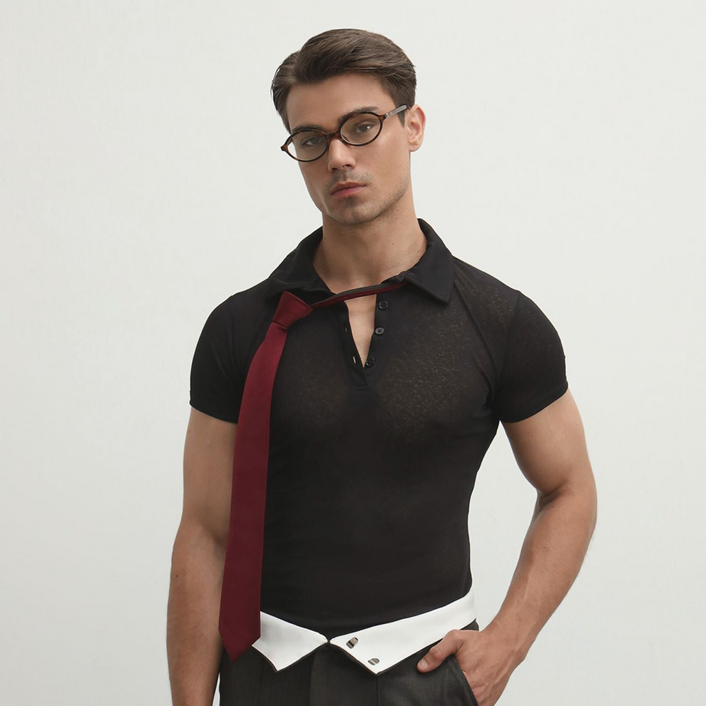 IAMSAIGON - Body Fit Polo W24 - Slim Fit Tops - Daily Wear - Unisex ...