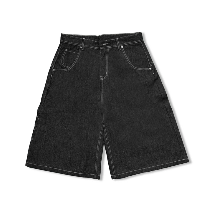 BLACKORP - Baggy Shorts Raw Denim - Comfortable Shorts - Daily Wear ...