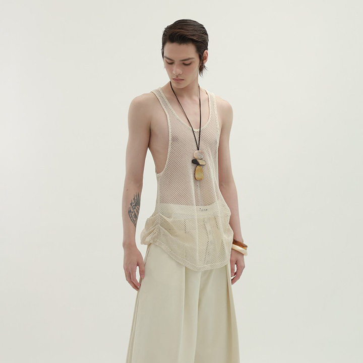 IAMSAIGON - Net Tank Top - Breathable Tops - Daily Wear - Unisex – VSTU ...