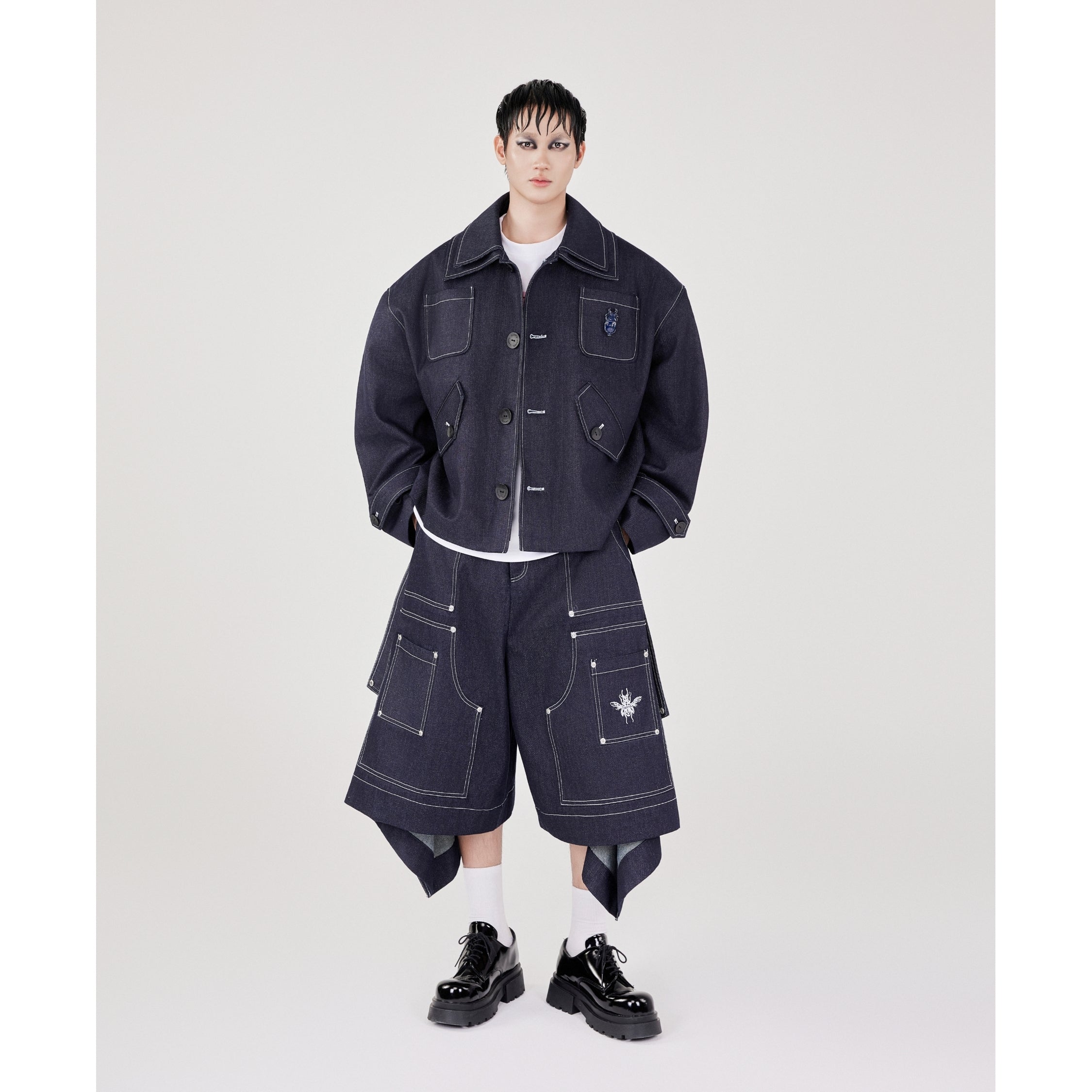 CAOSTU - Blue Dream Jacket - ใส่สบาย เสื้อแจ็คเก็ต - ใส่ได้ทุกวัน - ผู ...