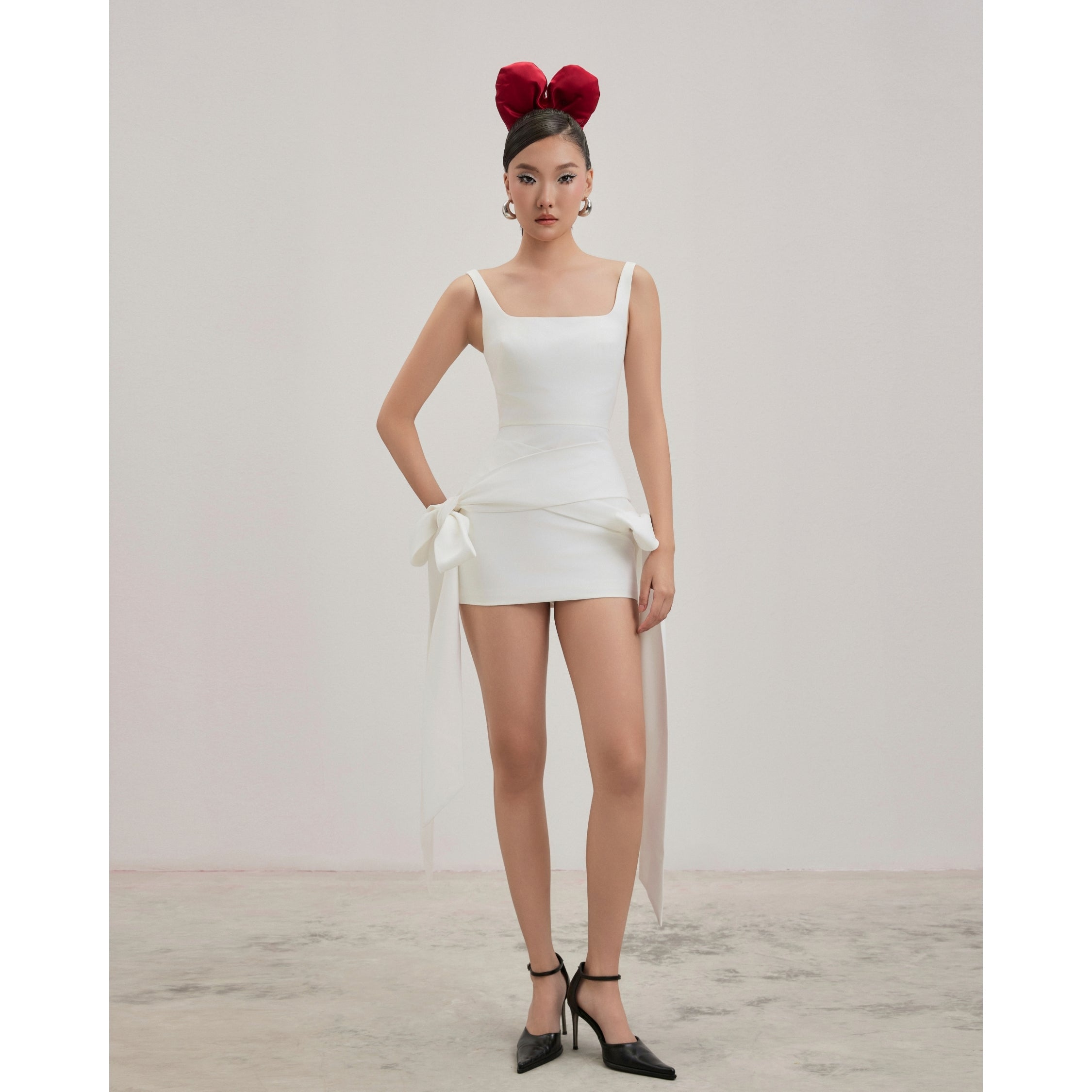 CAOSTU - White Tie Dress - Comfortable Dresses - Party Wear - Female ...